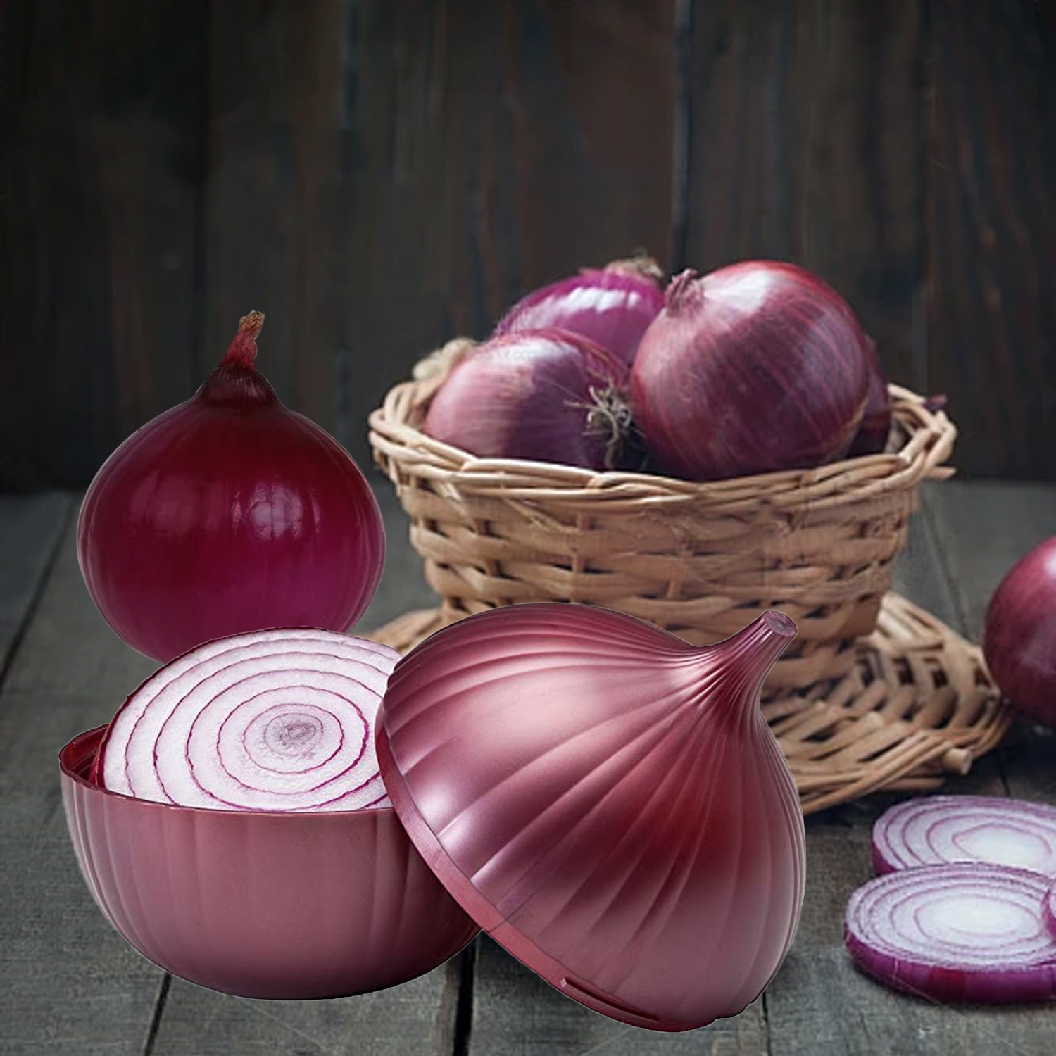 Onion Preservation Fresh Box High Quality PP Onion Sealed Box Plastic ...