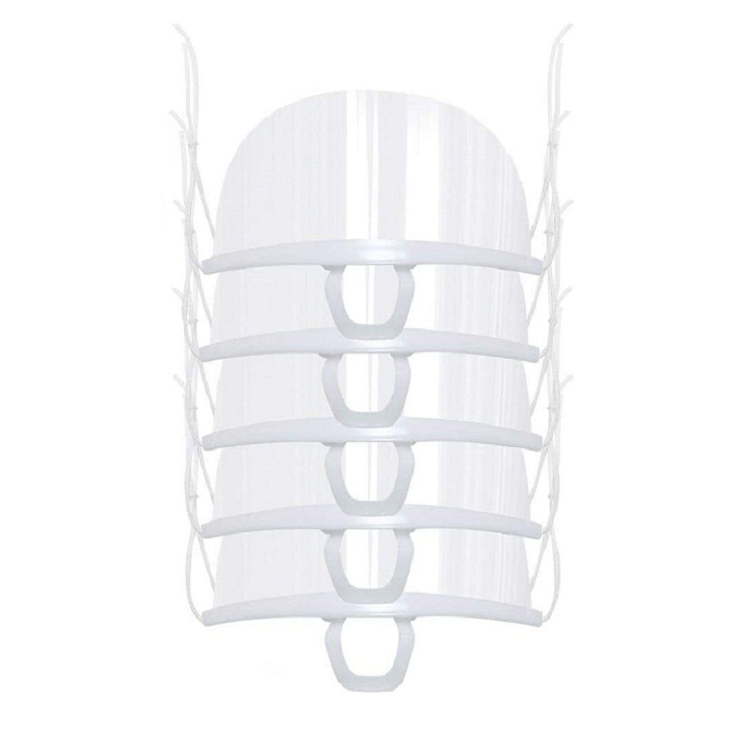 5 Pieces Clear Transparent Sanitary Mask Anti-Fog Face Mouth Shield ...